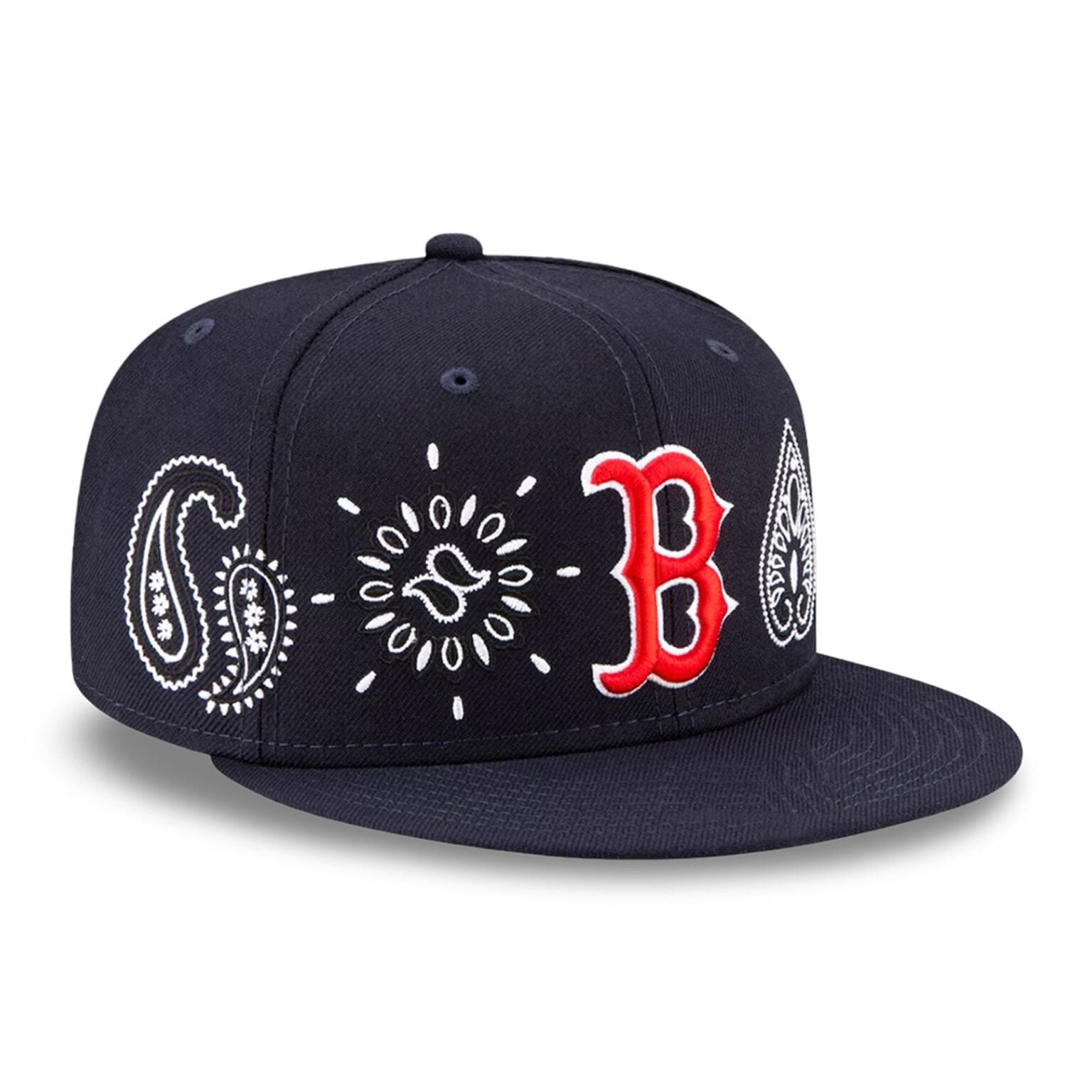 2026 Boston Red Sox Stefon Diggs Paisley Hat - Grishko