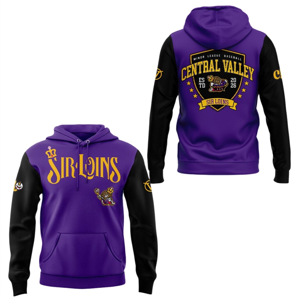 Visalia Rawhide 2026 Central Valley Sir Loins Hoodie - Grishko