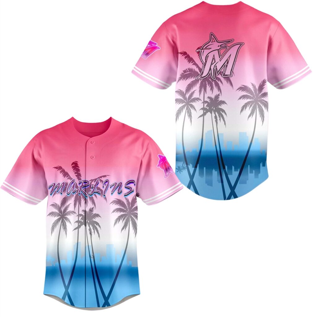 Miami Marlins Vice Summer Vibes 2026 Jersey - Grishko