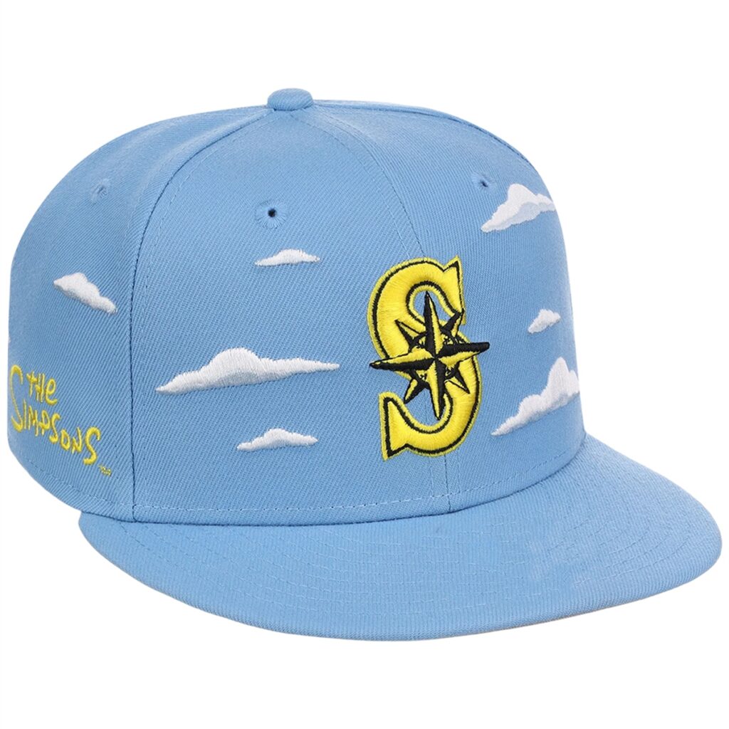 Seattle Mariners The Simpsons Clouds 2026 Cap - Grishko